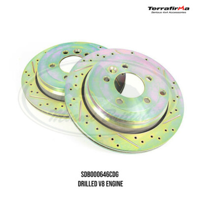 LAND ROVER REAR BRAKE ROTOR DISC LR3 V8 LR4 V8 RANGE SPORT SDB000646 ...