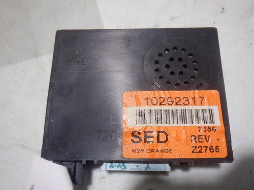 97 BUICK RIVIERA Body Control MODULE 10292317 | eBay