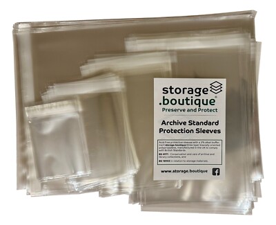 storage.boutique ARCHIVE STANDARD Protective Sleeves, Peel and Seal ...