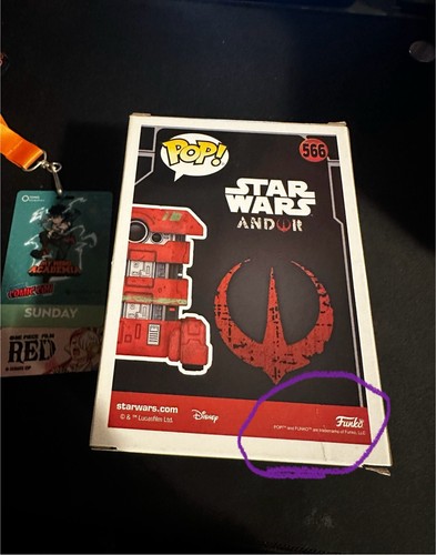 Funko Pop! Star Wars B2EMO #566 NYCC 2022 Limited Edition Official ...