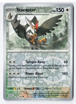 Staraptor 150/198 - SV01: Scarlet & Violet Base Set REVERSE Holo NM | eBay