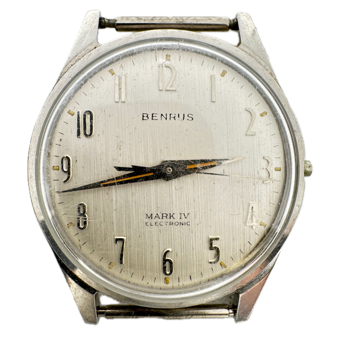 Vintage Benrus Mark IV Brushed Men's Electronic Wrist… - Gem