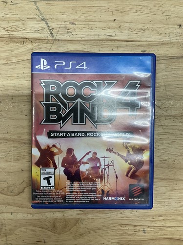 PS4 Playstation 4 Rock Band 4 Game | eBay