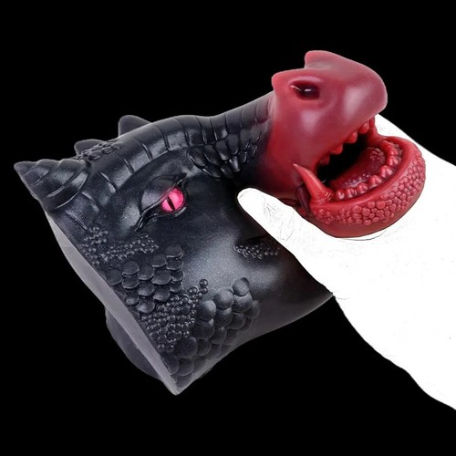 Male Masturbators Red Dragon Head Oral Sex Deep Throat Blow Job Stroker ...
