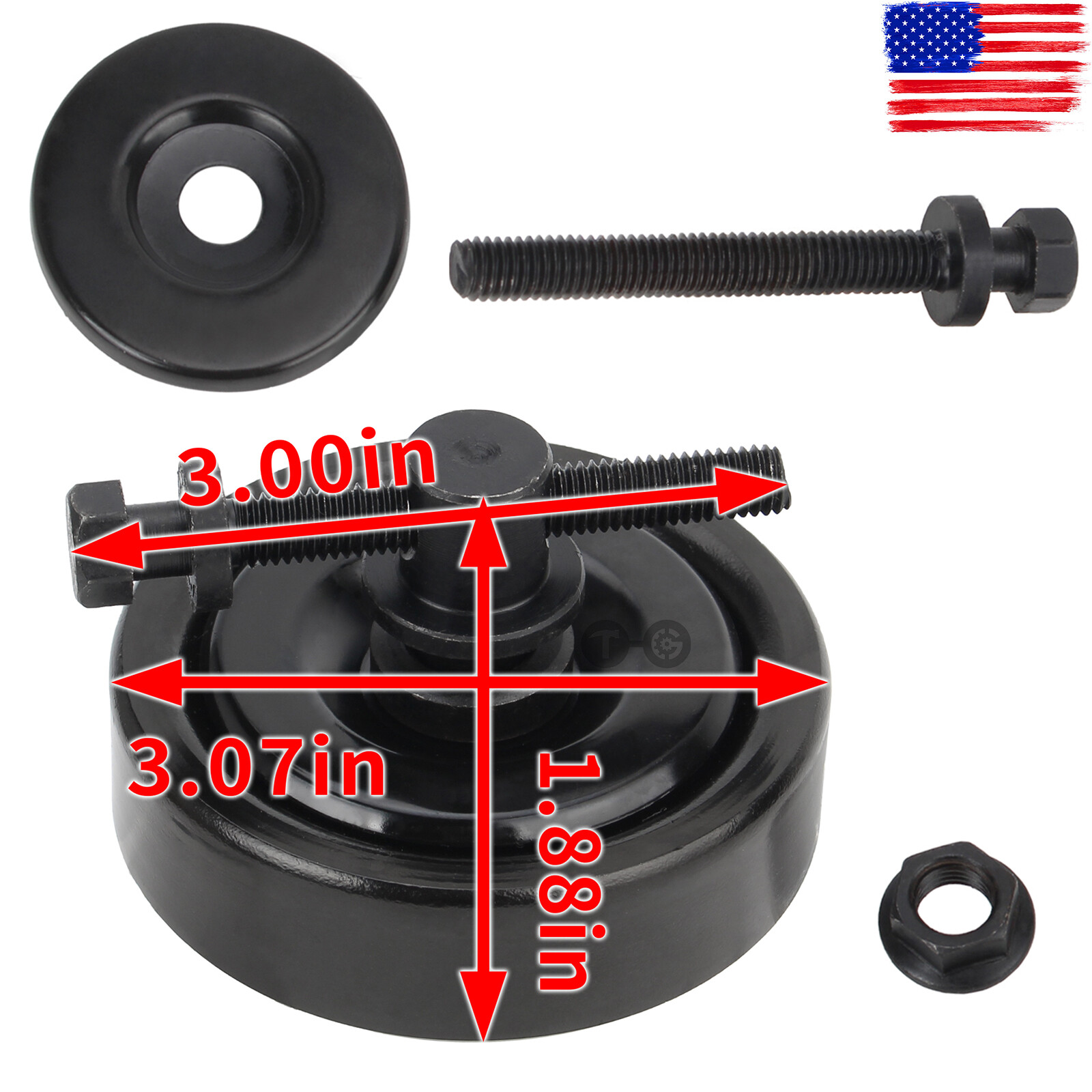 FOR Kia Rio Spectra Hyundai Accent Elantra Steel Car Drive Belt ...