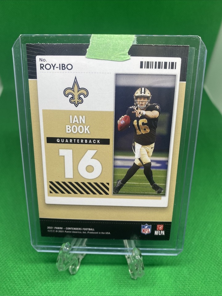 Ian Book 2021 Contenders Rookie Of The Year Card No. ROY-IBO New ...