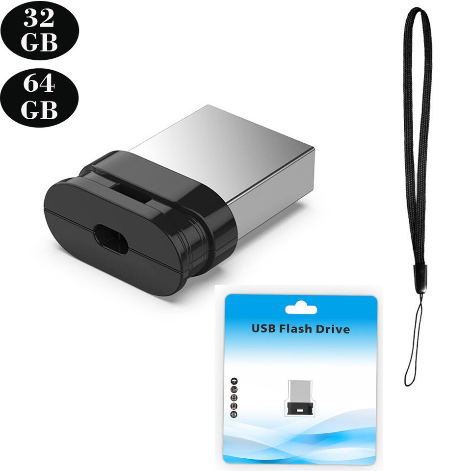 Super Slim mini USB Flash Drive Pen 32gb 64gb Lot Memory Sticks USB 2.0 ...