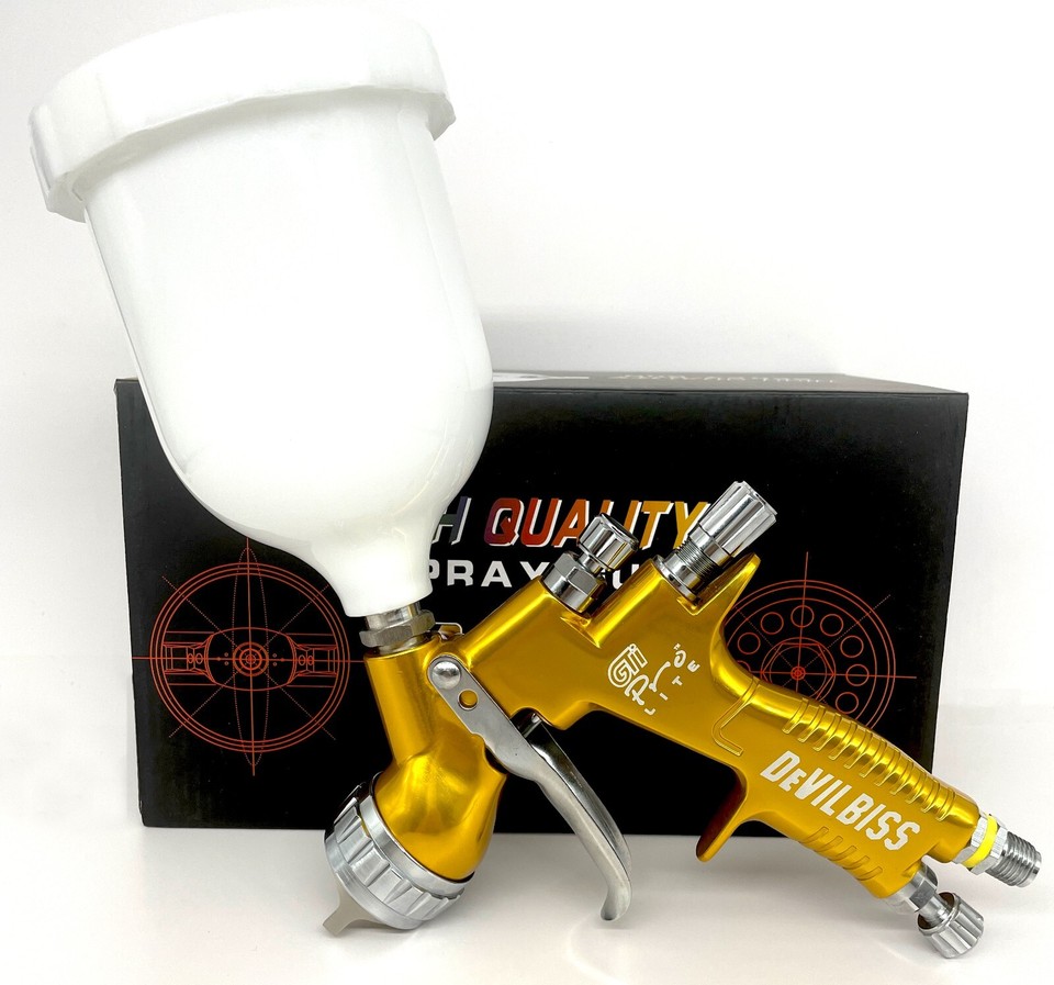 DeVILBISS TE20 GTI PRO Spray Gun Painting Gun 1.3mm Nozzle Paint Gun ...