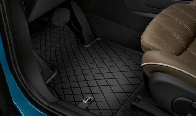 MINI F55 Front Rubber Floor Mats Set 51472354155 Genuine LHD for sale ...