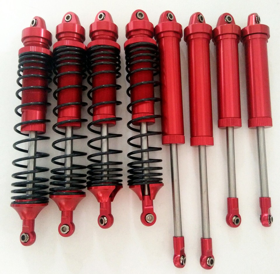 All-Aluminum Front & Rear GTR Shocks Fit Traxxas UDR Unlimited Desert ...