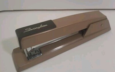 Vintage Metal Swingline 747 Heavy Duty Model 94-41 Beige Stapler USA ...