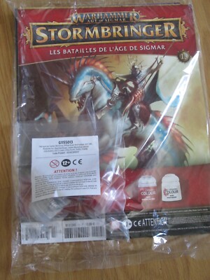 WARHAMMER STORMBRINGER N° 13 FIGURINE + LIVRET NEUF - COLLECTION ...