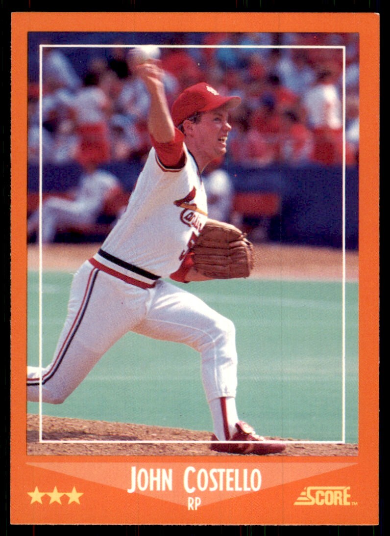 1988 Score John Costello Baseball Cards #107T | eBay