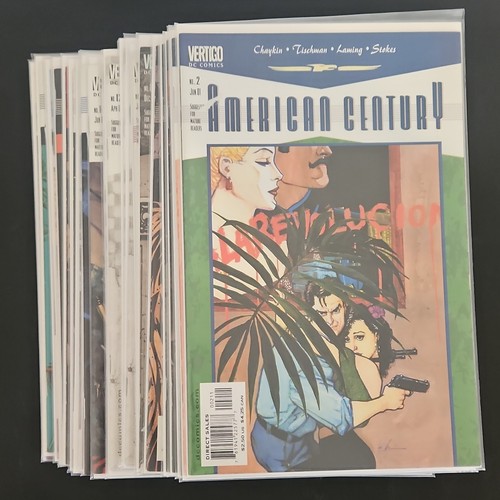 Vertigo Comics American Century Comic Book Lot #2-23 25-27 2001 Boarded ...