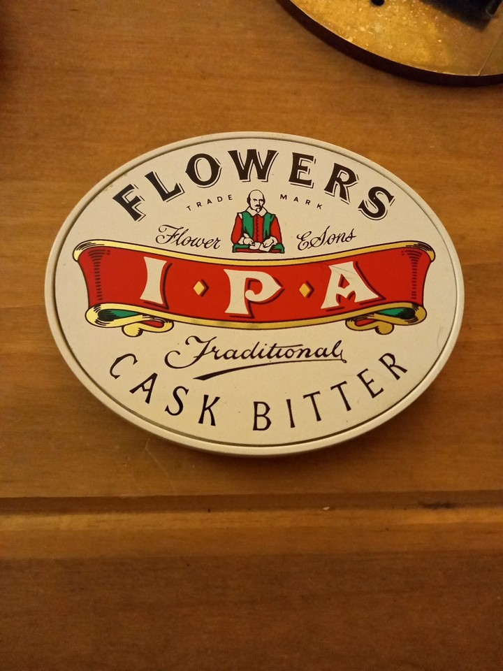 4 ale Pump Clips Breweriana Castle Eden Flowers Fremlins Wethereds ...