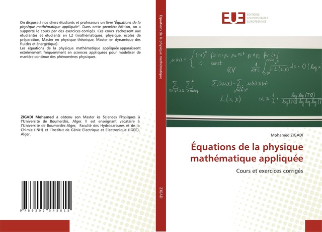 Équations de la Physique Mathématique Appliquée von Mohamed Zigadi ...