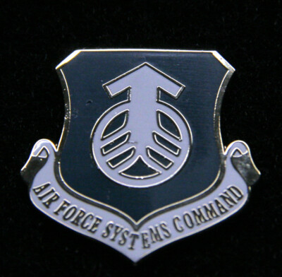 US AIR FORCE SYSTEMS Command AFSC REGULATION SIZE PIN FULL SIZE ANDREWS ...