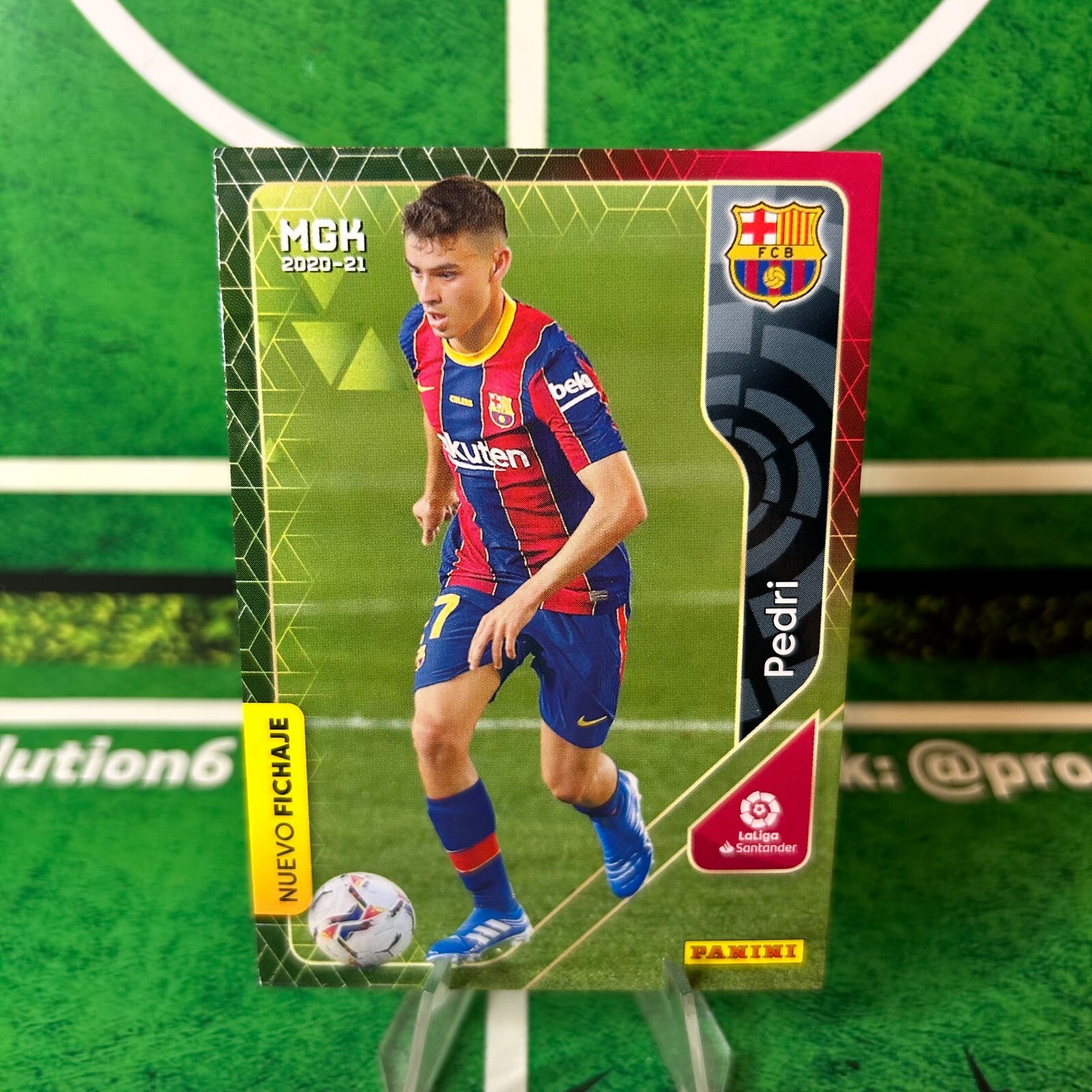 PEDRI 430 1ST YEAR - FC BARCELONA- PANINI MGK MEGACRACKS LA LIGA 2020 ...
