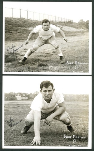 1945 PHILADELPHIA EAGLES 3 AUTOGRAPHED HQ SIGNED TYPE 1 PHOTOGRAPHS ...