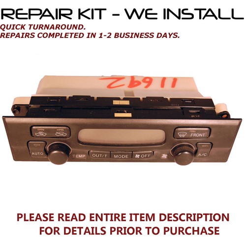 REPAIR KIT 4 Toyota 4Runner A/C Heater Climate Control EATC Module 99 ...