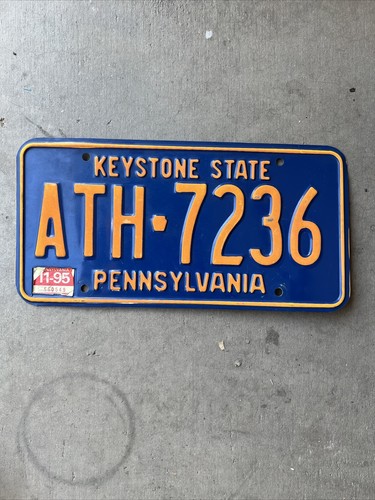 Vintage PA Pennsylvania Keystone State License Plate | eBay