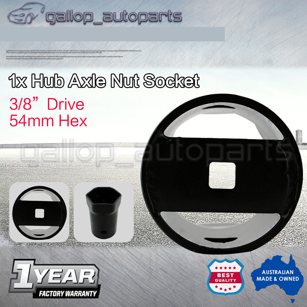Hub Axle Nut Socket 54mm for Toyota Landcruiser Hilux Front Wheel ...