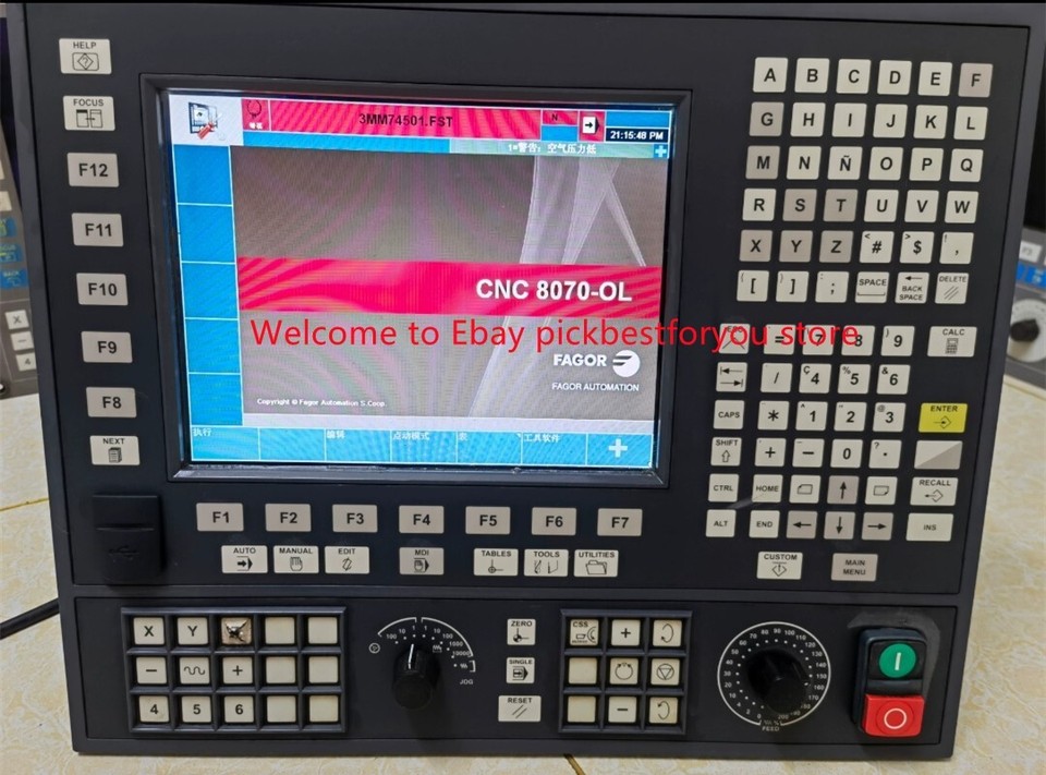 1PC Used CNC 8070-OL System Fagor 8070-OL-ICU-RS (by DHL or Fedex) #U9907D YG | eBay UK