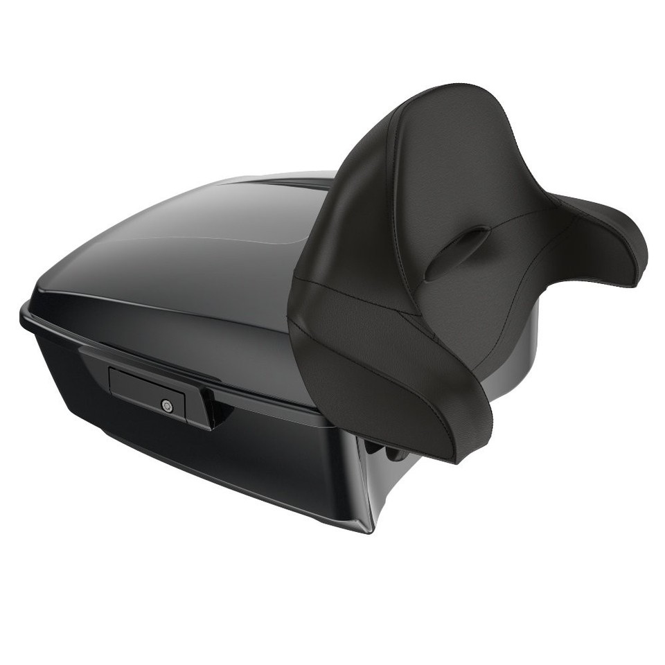 Midnight Pearl King Rear Trunk Luggage Fits Harley Touring FLHR FLHXS ...