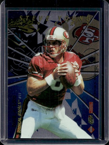 1997 Collector's Edge Mark Brunell Steve Young Radical Rivals #/1000 | eBay