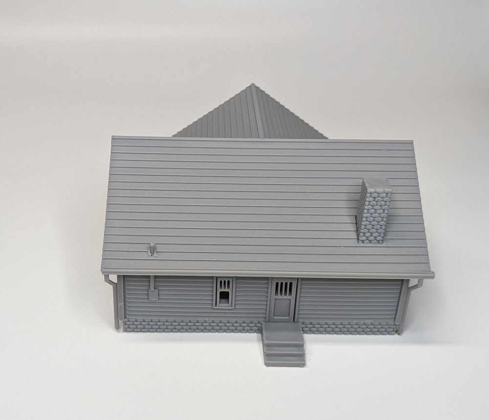 HO Scale Sears Uriel House 3d Printed Model Kit | eBay