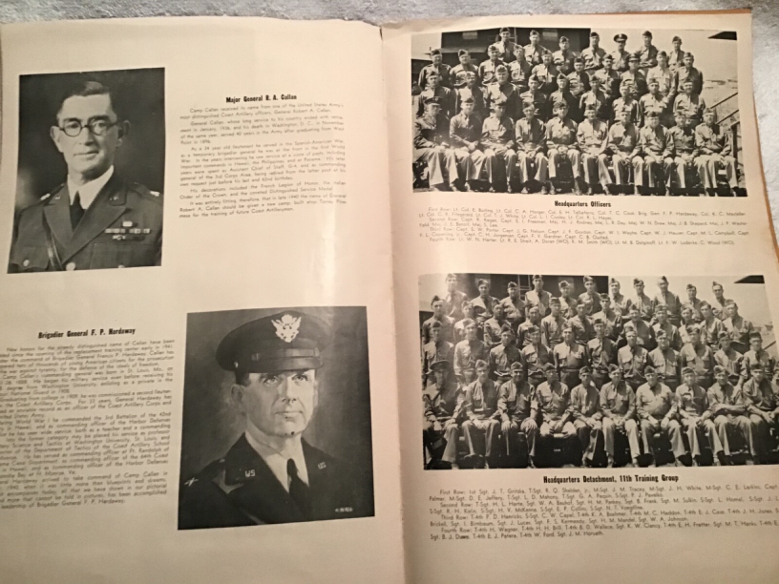 1942 Camp Callan Pictorial Review Oozlefinch US Army Anti-Aircraft ...