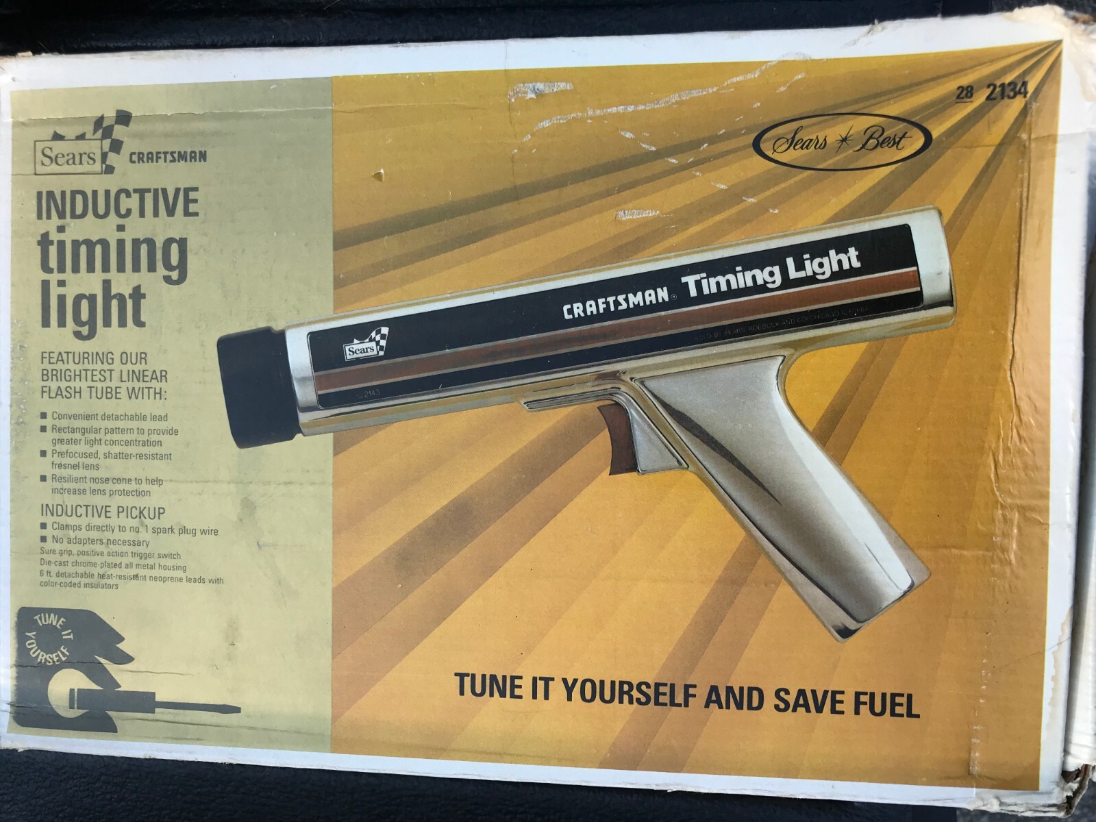 Sears Craftsman Inductive Chrome Timing Light Leads Instructions 12v ...