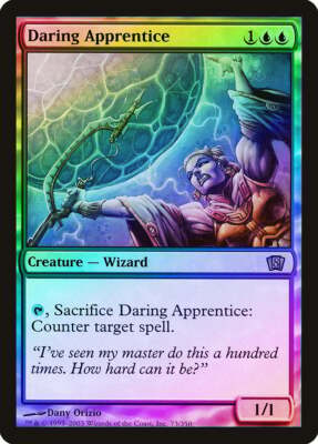 Daring Apprentice FOIL 8th Edition PLD Blue Rare MAGIC MTG CARD ABUGames | eBay