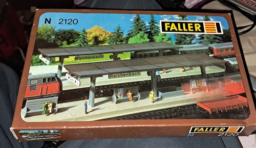 Faller 2120 2x Covered Platforms Model, N-Scale, German Import US Seller *NEW* | eBay