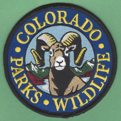 COLORADO DIVISION OF PARKS & WILDLIFE SHOULDER PATCH | eBay
