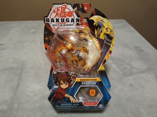 Bakugan Ultra Pyravian 3-inch Collectible Trading Card Set And Action ...