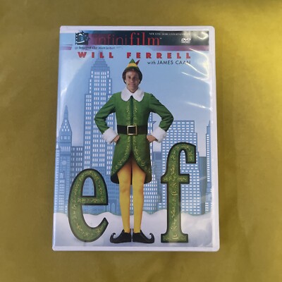 Elf (DVD, 2003) Will Ferrell James Caan Zooey Deschanel 794043716829| eBay