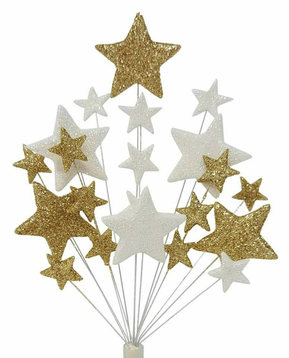 BRIGHT STAR BIRTHDAY CAKE TOPPER DECORATION - 21 colour combinations ...