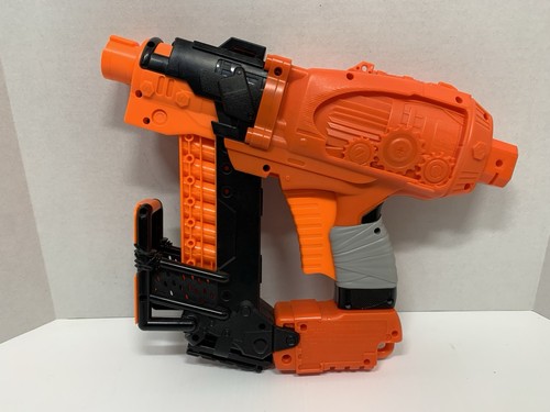Nerf Hasbro Zombie Strike Nailbiter Gun Blaster Toy Nail TESTED WORKS ...