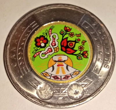 2023 CANADA TWO DOLLARS NATIONAL INDIGENOUS PEOPLES' DAY TOONIE - $ 2 ...