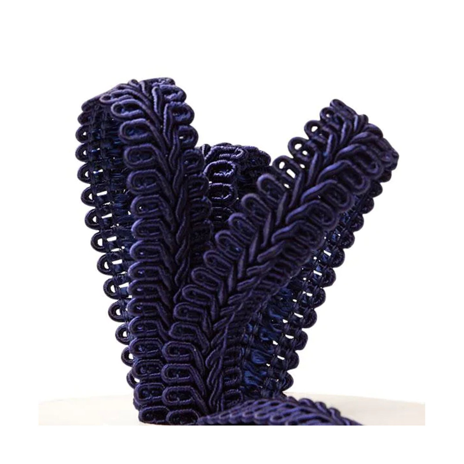 Navy Blue Gimp | Gimp Braid Trim - Navy Blue - 5/8in. x 10 Yds ...