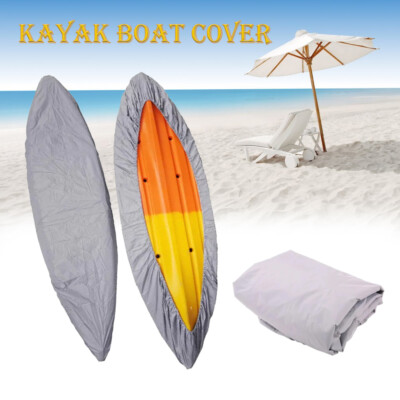 6.9-14.8Ft Waterproof Kayak Cover Storage Dust Canoe Sun Shade Cover UV ...