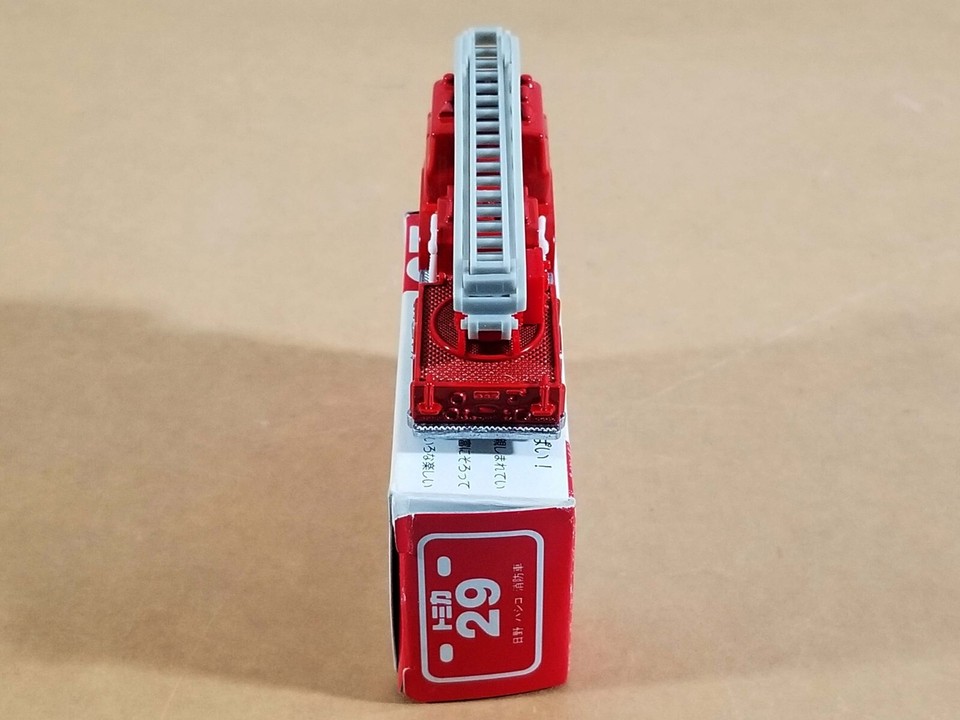 TOMY Tomica Hino Aerial Ladder Fire Truck / #29 | eBay