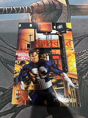 Punisher Trading Card | 1995 Marvel Masterpieces #80 | By Nelson | eBay