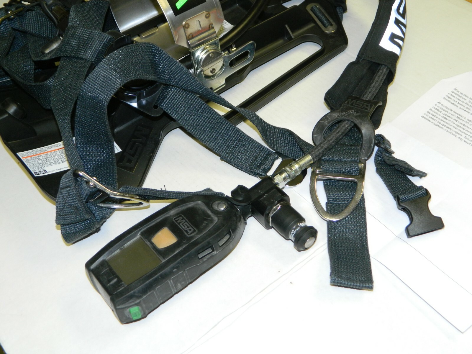 MSA AirHawk II Self Contained Breathing Apparatus "Working ...