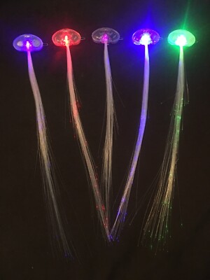 Light Up Hair Extensions Clip On | eBay