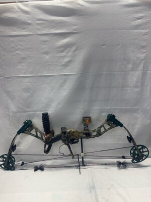 Darton Pro 1000 COMPOUND BOW 50-60LB RH WITH VIPER VENOM 4 PIN SIGHT ...