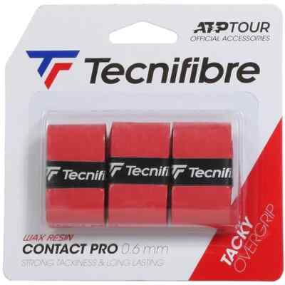 Tecnifibre Contact Pro Overgrips Red - 3 Pack | eBay UK