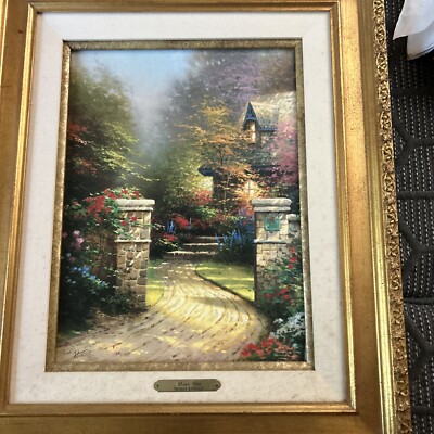 Rose Gate Thomas Kinkade | eBay