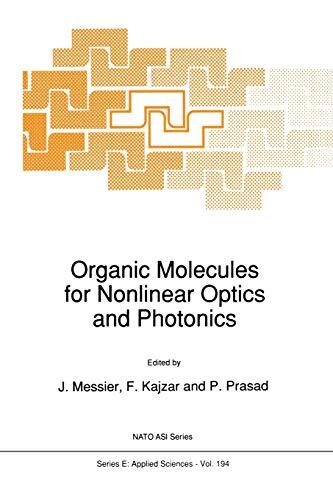 Organic Molecules for Nonlinear Optics and Photonics 9789401054904| eBay